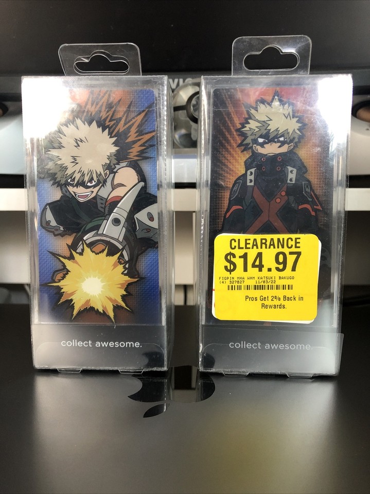 FiGPiN Katsuki Bakugo #786 MHA *GLOW* GameStop Exclusive *Glitter ...