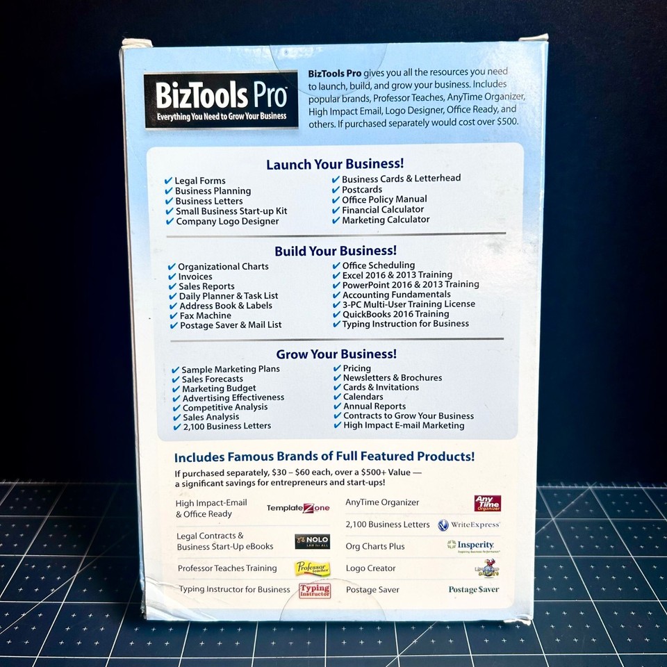 (New) Biztools Pro with 40+ Tools to Launch Build & Grow Your Business Version 3 18527113066| eBay