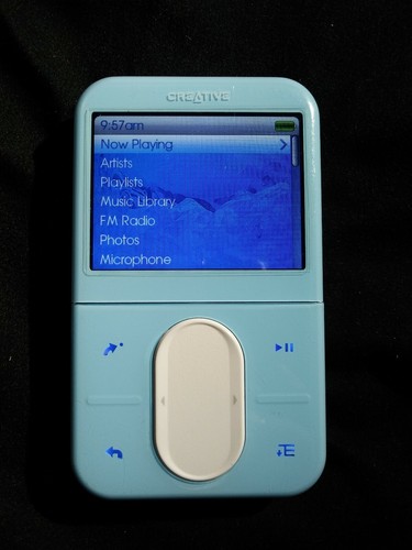Creative Zen Vision M 30 GB Mp3 and Video Player Black for sale online ...