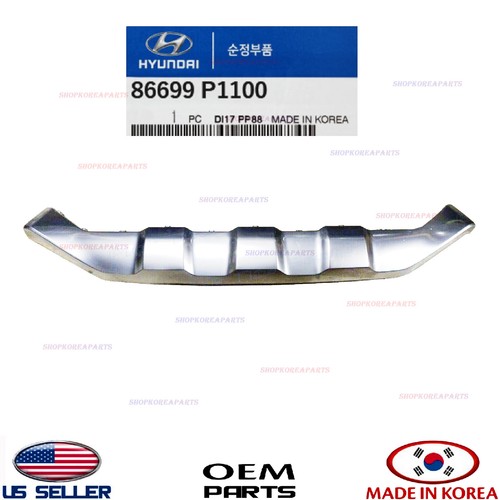 Genuine Rear Bumper Lower Centr Molding Chrome ⭐OEM⭐ Kia Sportage ...