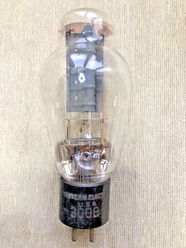 Western Electric 300B 300A engraved base Holy Grail tube valve test ...