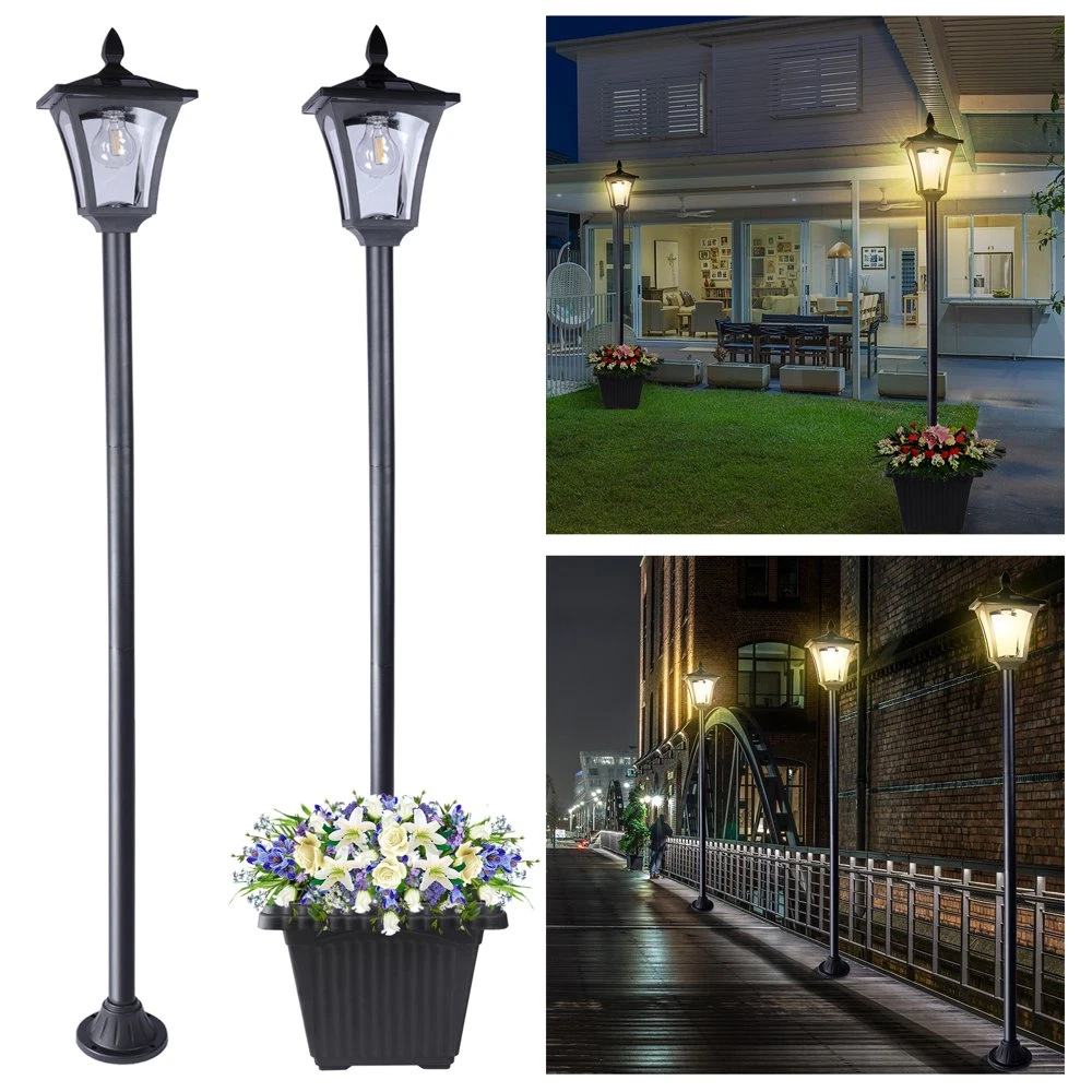 Vintage Lamp Post Night