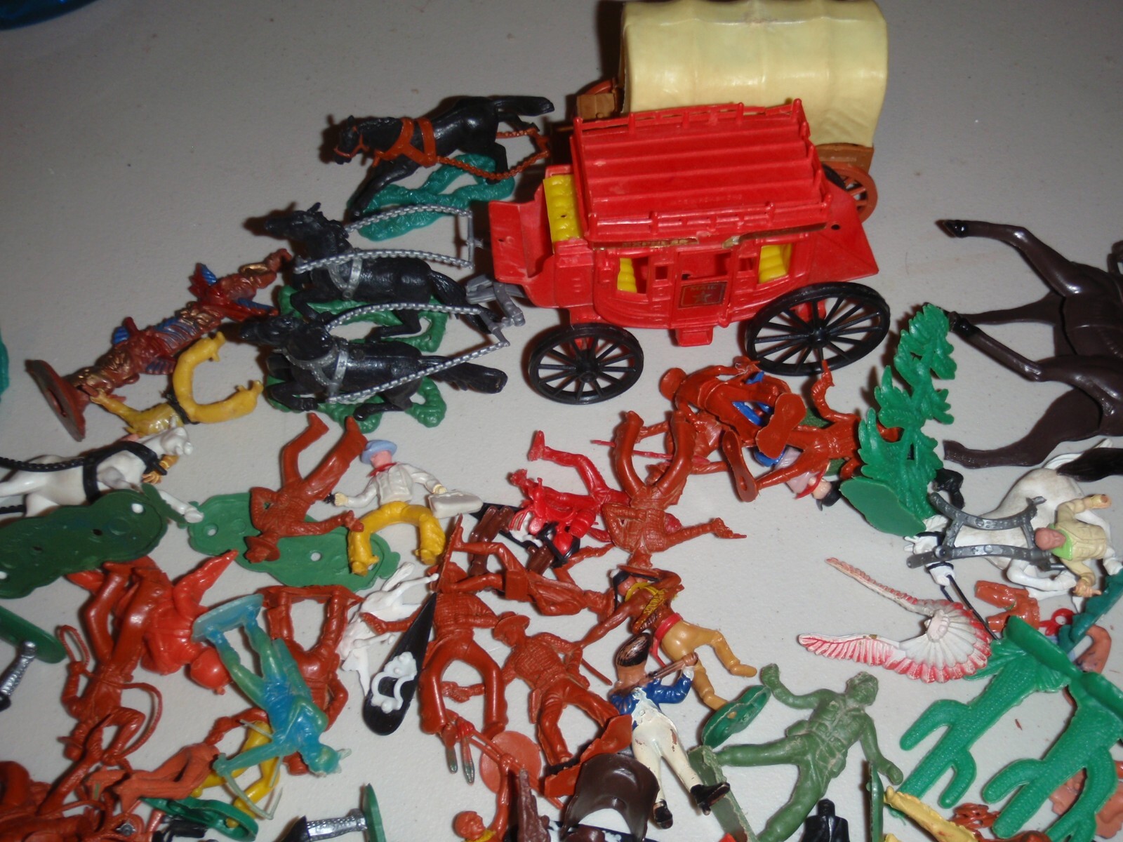 MARX COWBOYS INDIANS AND MORE FIGURES WAGONS MORE | eBay