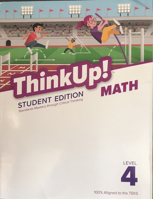 Mentoringminds Thinkup Math Student Edition Level 4 Grade 4 for sale ...