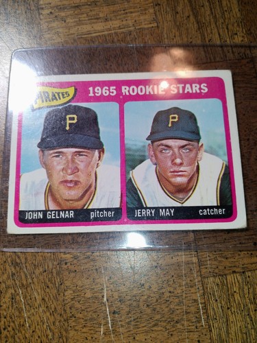 1965 Topps Baseball SET BREAK Jerry May RC #143 Pirates Rookie NR-MT | eBay