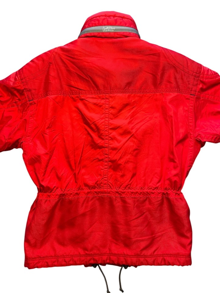 Vintage Killy Ski Jacket Womens Size 40 Entrant Red Lined Winter Coat ...
