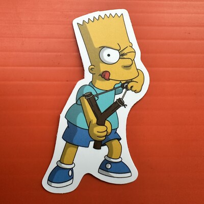 Bart Simpson Sticker The Simpsons | eBay