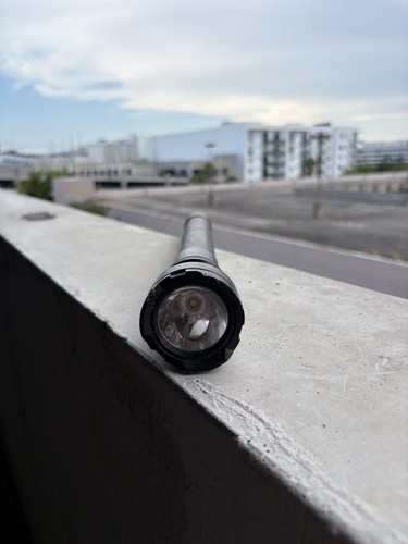 Vintage Police Flashlight Baton | eBay