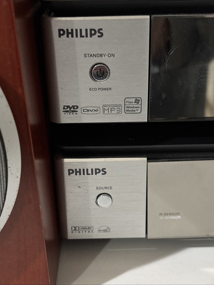 Philips MCD708 Micro Theatre System DVD/CD Player, Tuner, Speakers, No ...