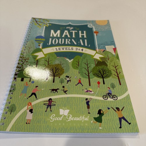 The Good and The Beautiful Level 3 & 4 My Math Journal Brand New | eBay