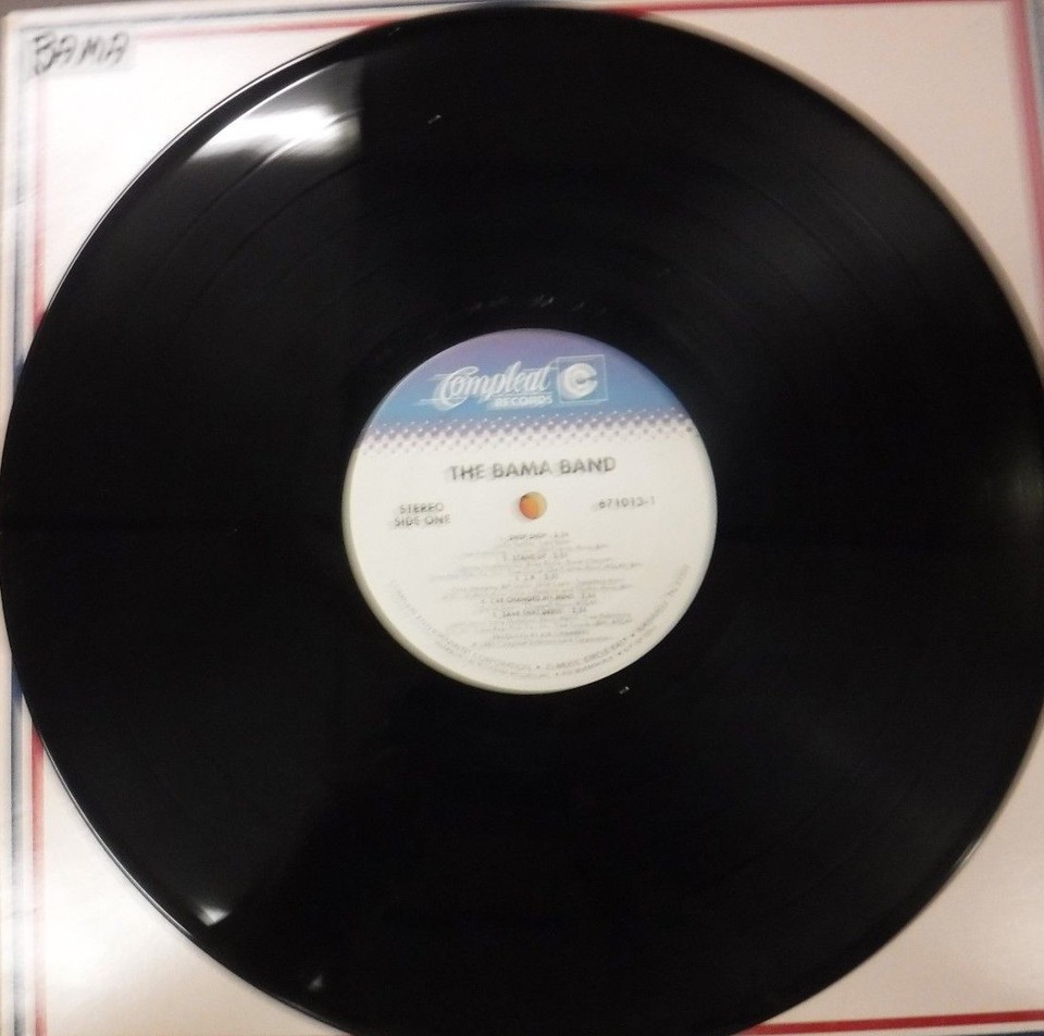 The Bama Band self titled album 671013 compleat records 1985 012718LLE ...