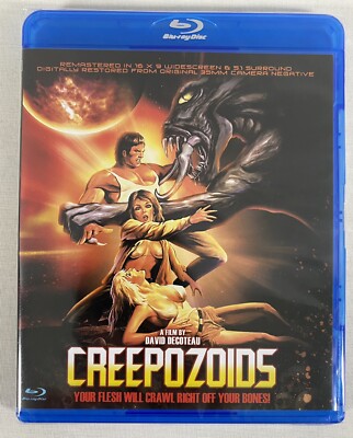 Creepozoids NEW Blu-Ray David DeCoteau Linnea Quigley Full Moon ...