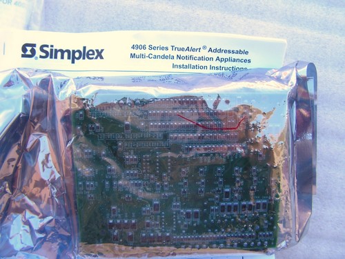 Simplex Addressable Paging Splitter Circuit Board 4003 - 9845 Tyco (1L ...