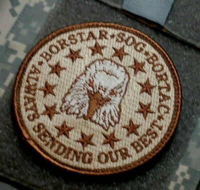 US BORDER SECURITY BORSTAR SOG BORTAC velkrö INSIGNIA: ALWAYS SENDING ...