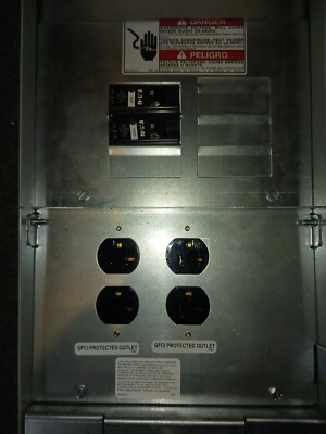 Eaton CHU2G2GP 125A Power Outlet Panel. 125A, 240V, 1P, 3W, New in box ...