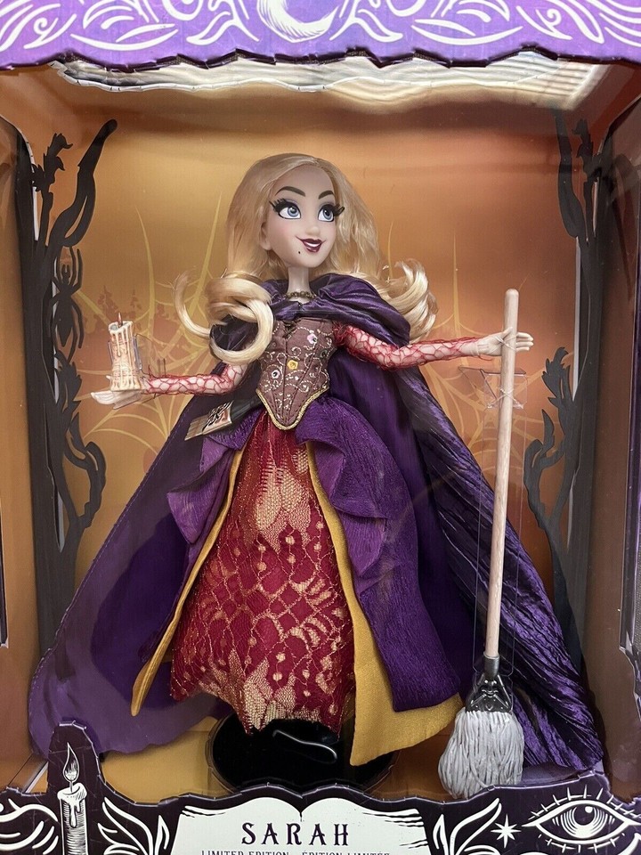Disney Hocus Pocus Sarah Sanderson Sisters Limited Edition Doll 1 of ...