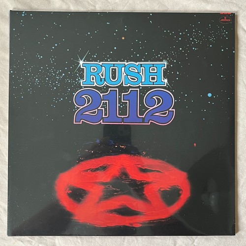 RUSH 2112 Limited Edition 2018 180g Etched Hologram Opaque Blue Vinyl ...