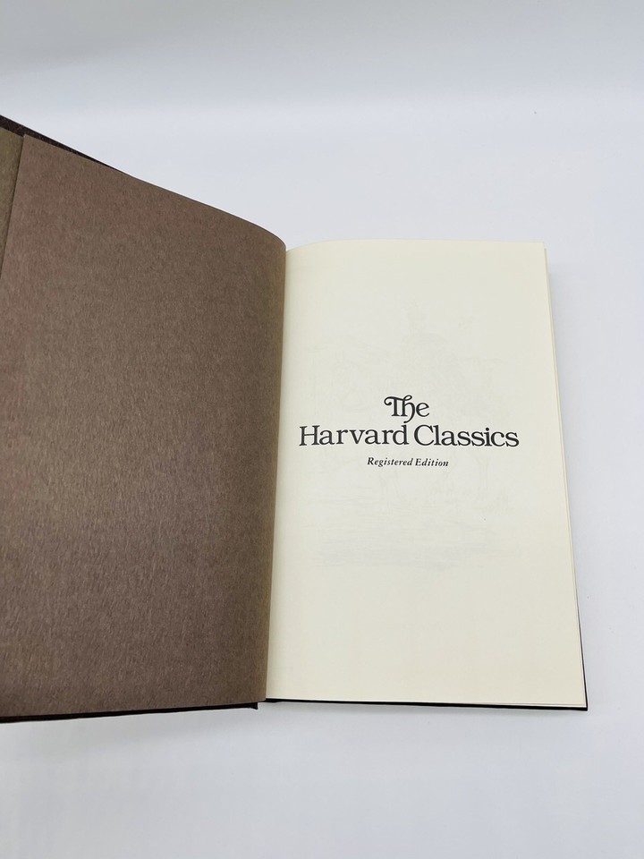 The Harvard Classics Collector's Edition Books Registered Edition All ...