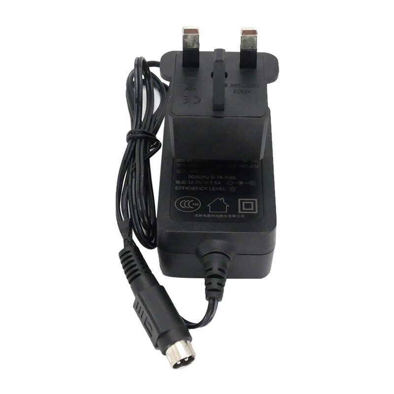 Moso MSA-C1500IC12.0-18US AC Adapter POE 12V 1.5A 4-pin Power Supply ...