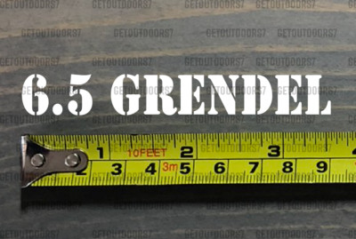 6.5 GRENDEL Sticker Decal 3.5" Ammo Can Box Label Ammunition Case DIE ...