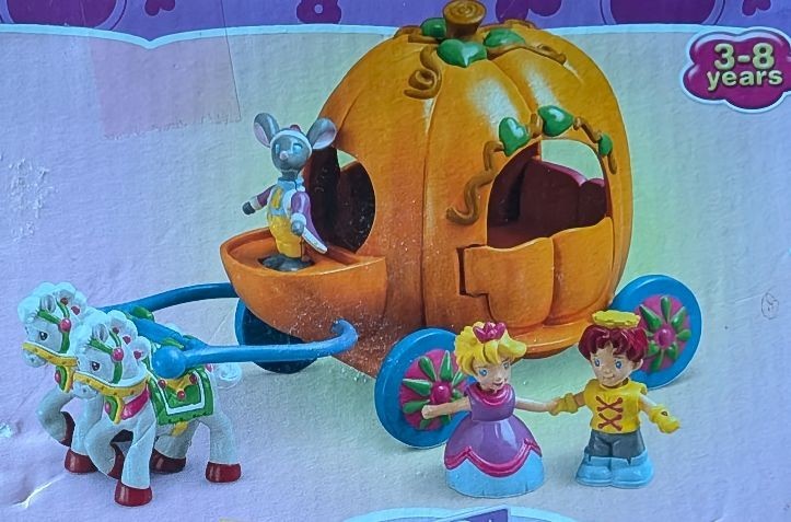 NEW Little Tikes Fairy Tale Cinderella & the Glass Slipper Pumpkin ...