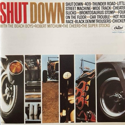 CD Beach Boys Shut Down Compilation Album with Obi Hot Rod Car Songs ...