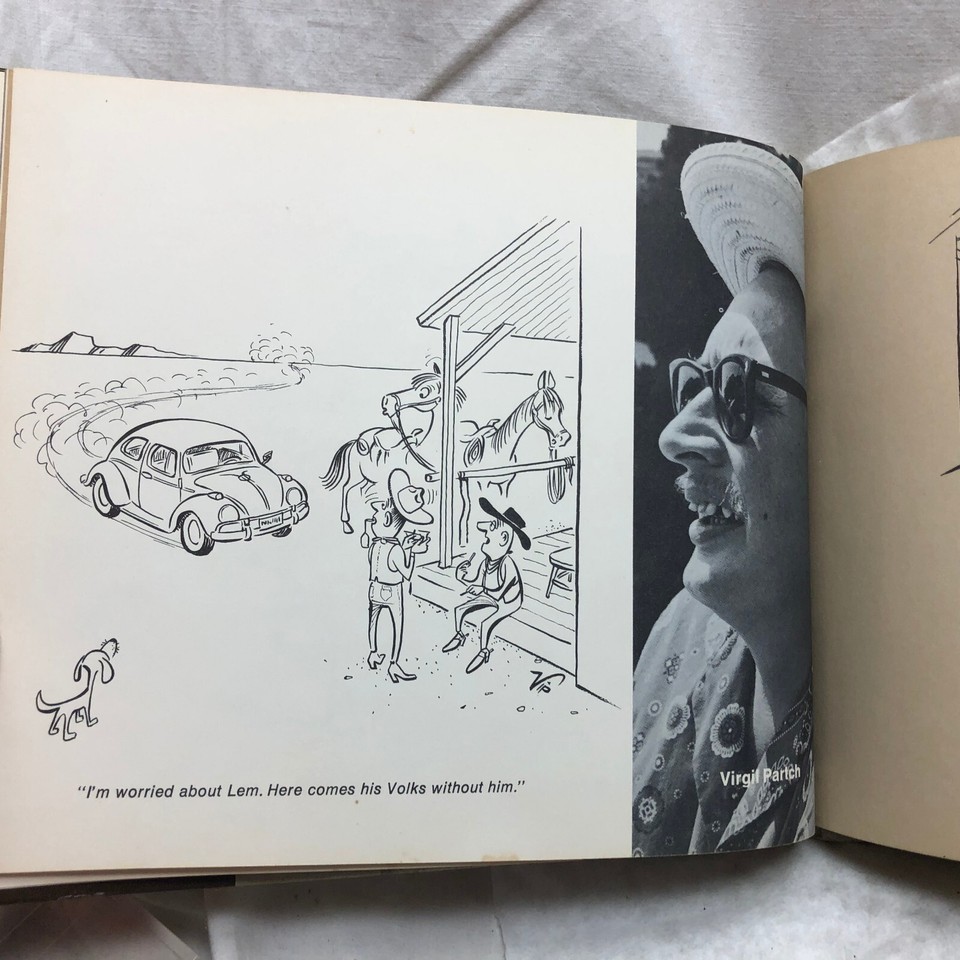 Volkswagen Dealer VW Think Small Book 1967 Advertising HC Charles ...
