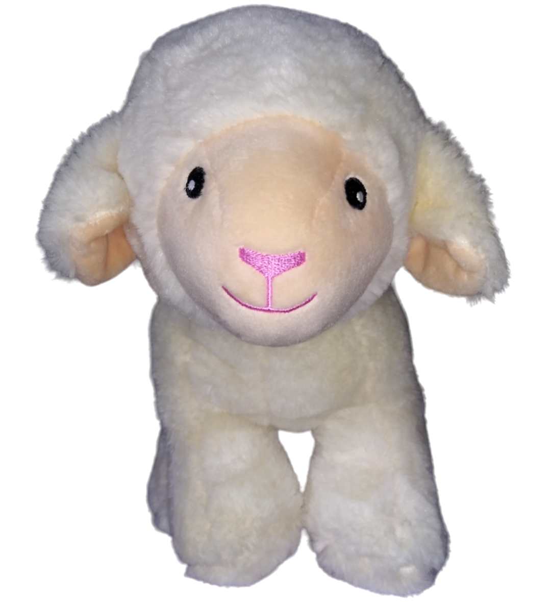 TESCO Sheep Soft Cuddly Lamb Stuffed Animal Plush Toy Made in Dublin ...