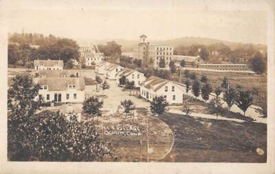 OCCUM, NORWICH, CT, TOTOKET COTTON FACTORY & HOMES, REAL PHOTO PC used ...