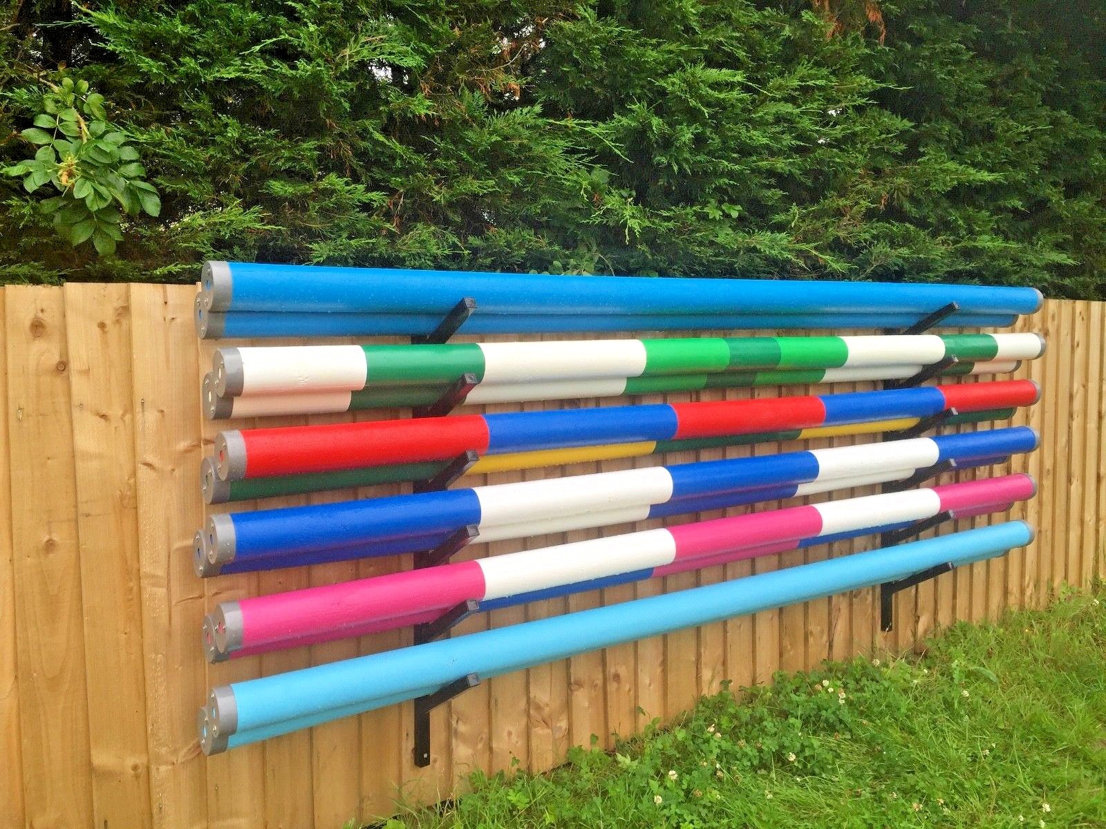 Show Jump Pole Rack - Pole Tidy Holder Rack 100% British Made | eBay UK