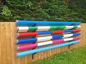 Show Jump Pole Rack - Pole Tidy Holder Rack 100% British Made | eBay