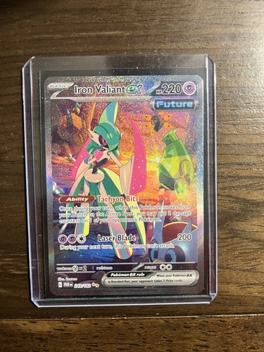 Pokemon TCG - Paradox Rift - Iron Valiant ex - SAR - 249/182 | eBay