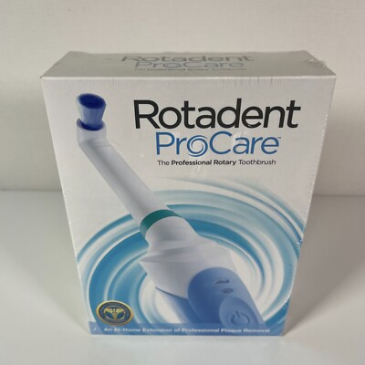 Rotadent ProCare Professional Rotary Electric Toothbrush White/Blue ...