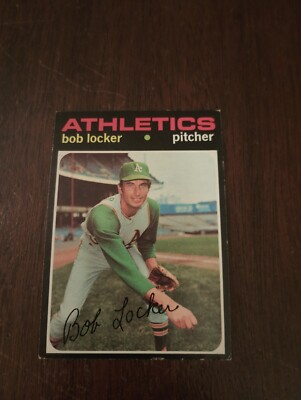1971 Topps #356 Bob Locker (GD-VG) | eBay