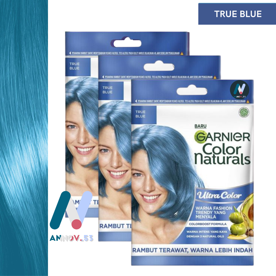 3X GARNIER Natural Hair Color Olive Avocado Oil Long Lasting Shiny True ...