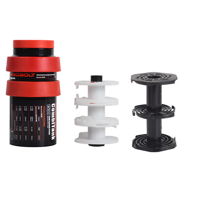 Darkroom Film Developing Tank 3 Spirals Reel For Processing 120 135 4x5 ...