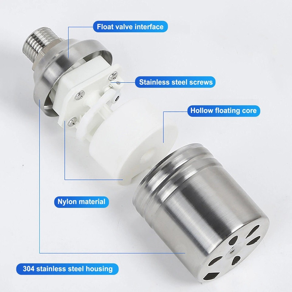 For Storage Container Automatic Water Level Control Valve Float Valve ...