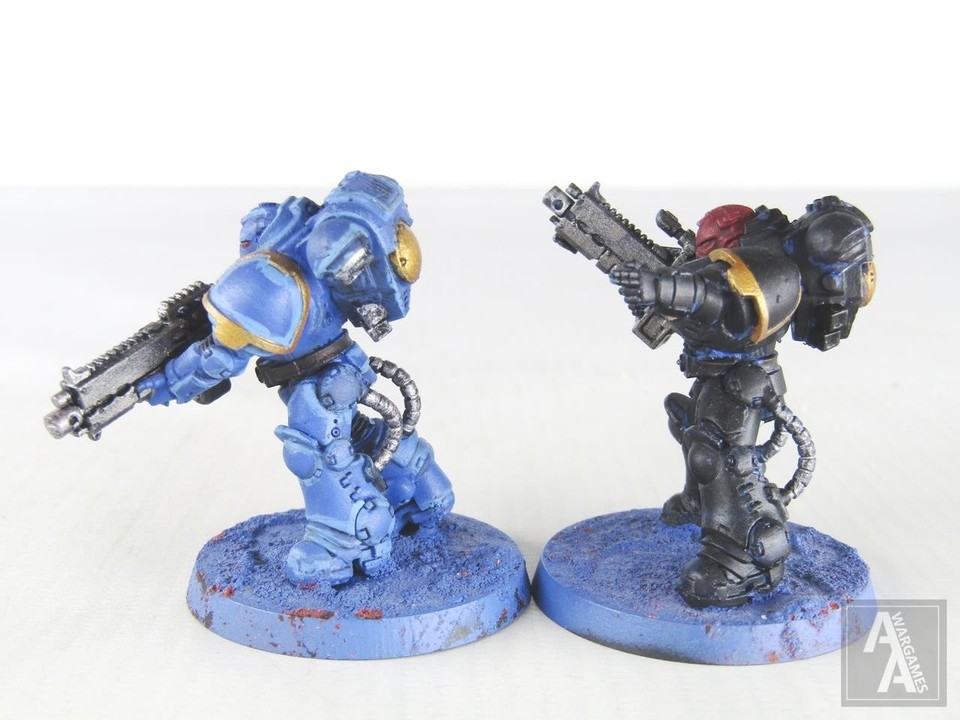 (3285) 2x Primaris Heavy Intercessors Space Marines Adeptus Astartes ...