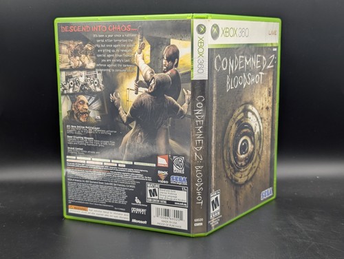 Condemned 2 Bloodshot ( Microsoft Xbox 360 ) CIB - Pristine Case ...