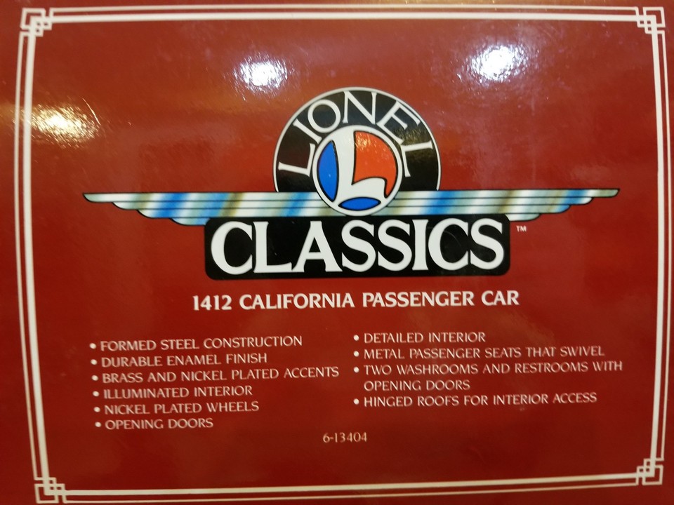 LIONELCLASSIC 381E SG ENGINE/ 4 STATE PASS CAR 2 TONE GREEN #13404,45 ...