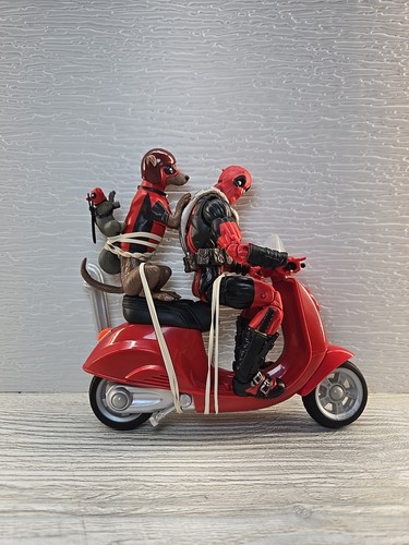 Marvel Legends Deadpool w/ Scooter Figure Set Hasbro Loose No ...