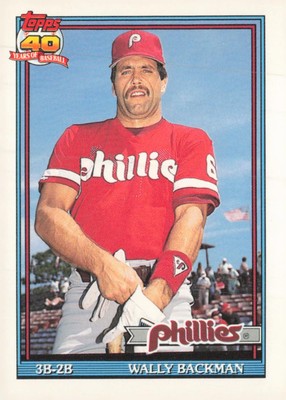 1991 Topps Traded #3T Wally Backman | eBay