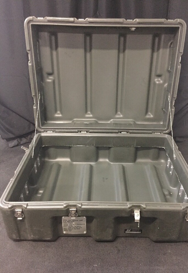HARDIGG 33x25x14" Shipping Container Hard Case Waterproof Military ...