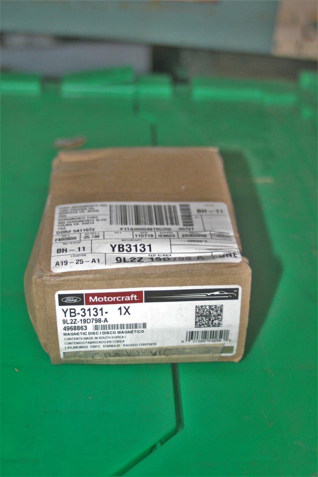 Motorcraft Magnetic Disc YB-3131-1X | eBay