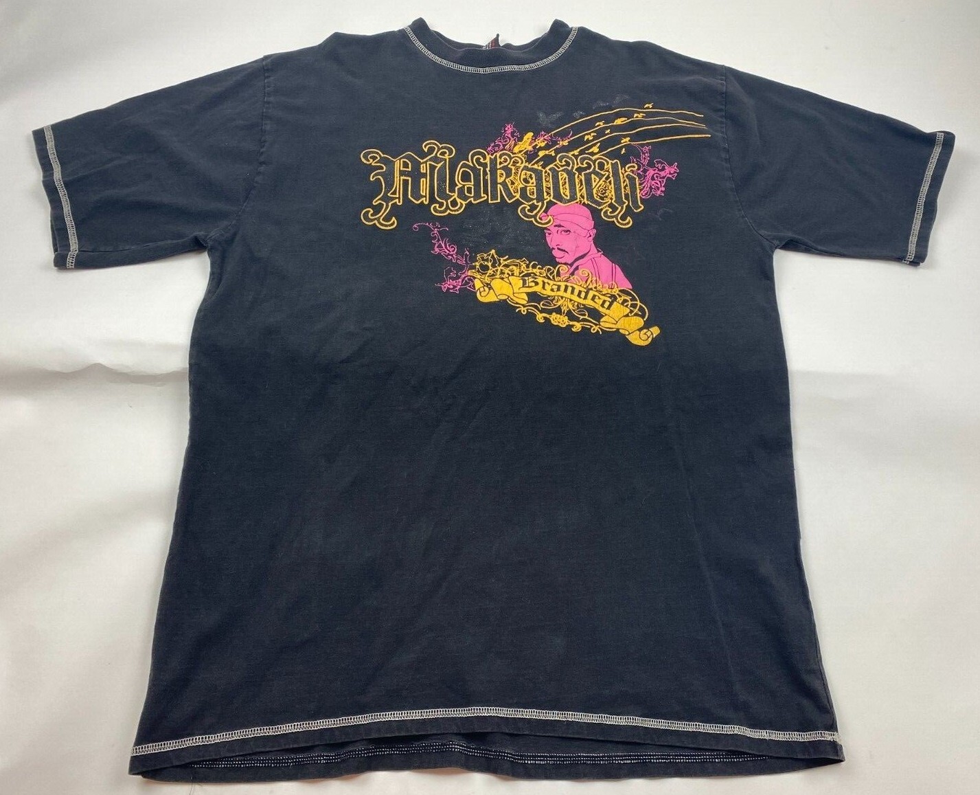 Vintage Men's Makaveli Brand 2Pac Tupac Shakur Sparkl… - Gem
