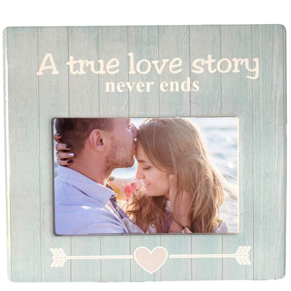 Romantic Love Frames 1 Personalized Couple Gift: I Love You To The