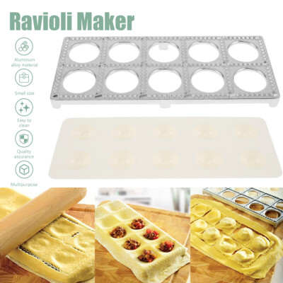 Ravioli Maker with 10 Holes Safe Ravioli Press Mold Premium Italian ...