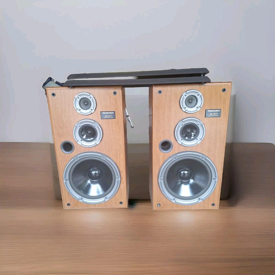 Pair (2) Vintage Technics SB-CR77 3 Way Speakers w/12”Woofer, Great ...