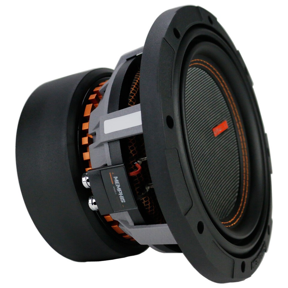 Memphis Audio MJM812 MOJO Mini 8" Selectable 1-Ohm / 2-Ohm Car ...