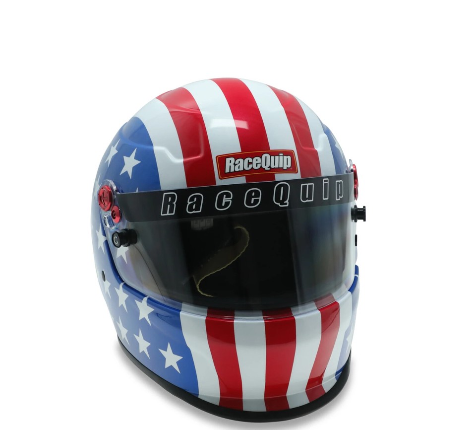 RaceQuip Pro20 Full Face Helmet America Graphic 2XL Snell SA2020 ...